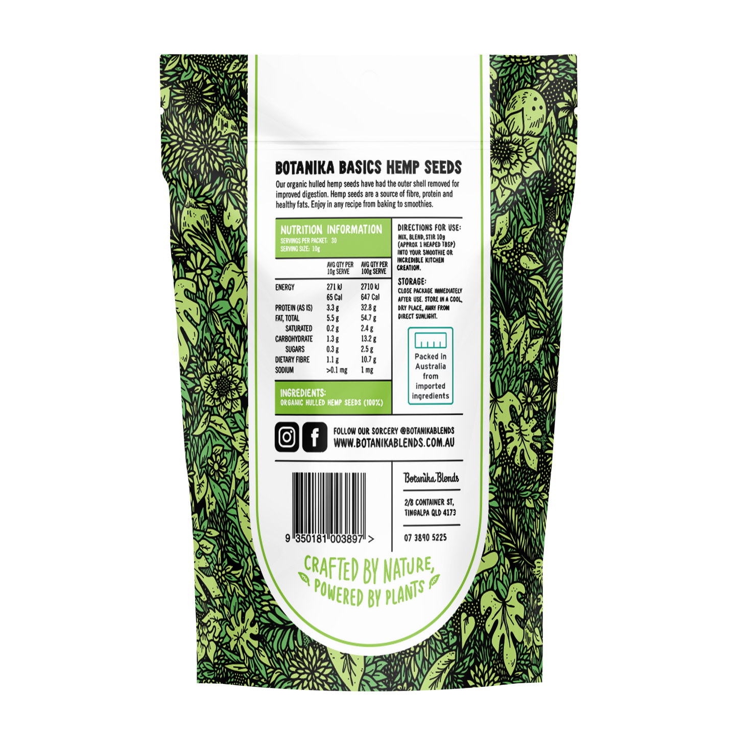 Integrity Food Co Hemp Seeds Wholesale Products Australia